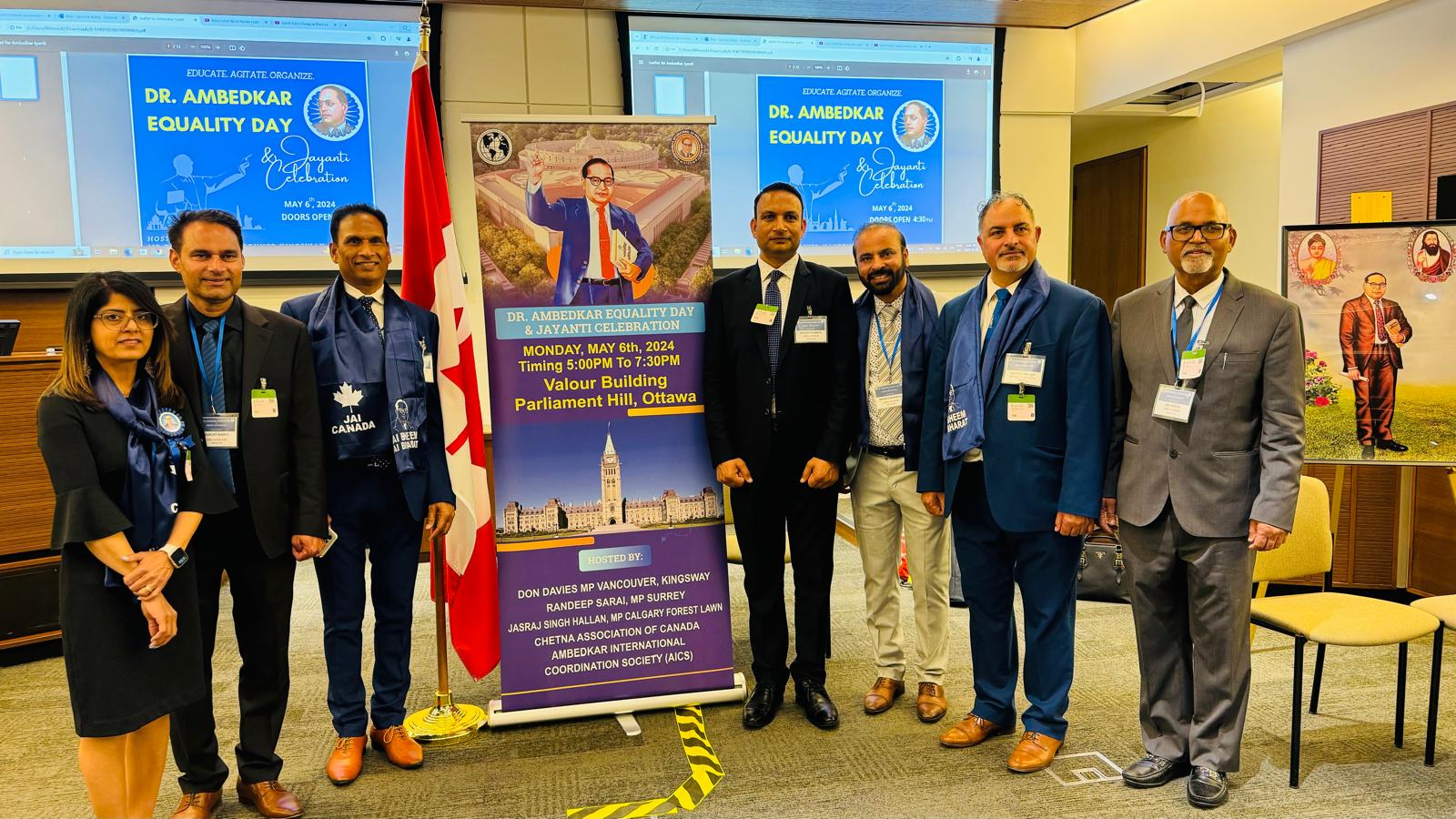 In Parliament of Canada, dr ambedkar jayanti recognized as “Dr Ambedkar ...